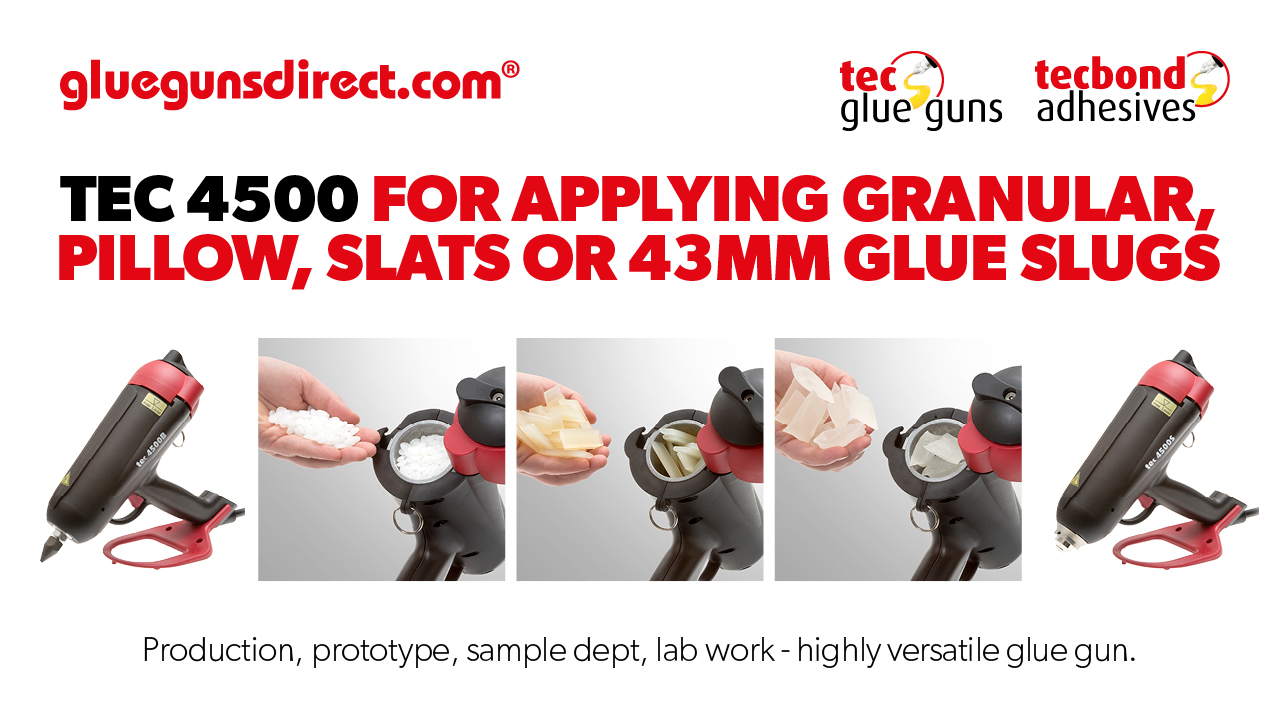 More gluing options with Tec glue guns - Glue Sticks, Guns, Dots & Hot ...